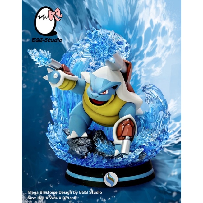 全新 現貨 EGG PPAP Studio 寶可夢 水箭龜 GK (已拆檢無斷件 附運輸箱) | 蝦皮購物