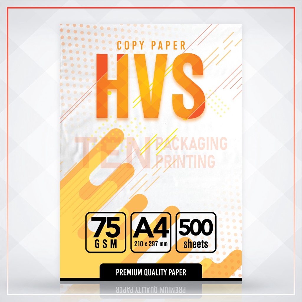 Hvs A4 75gsm HVS A4 紙 | 蝦皮購物