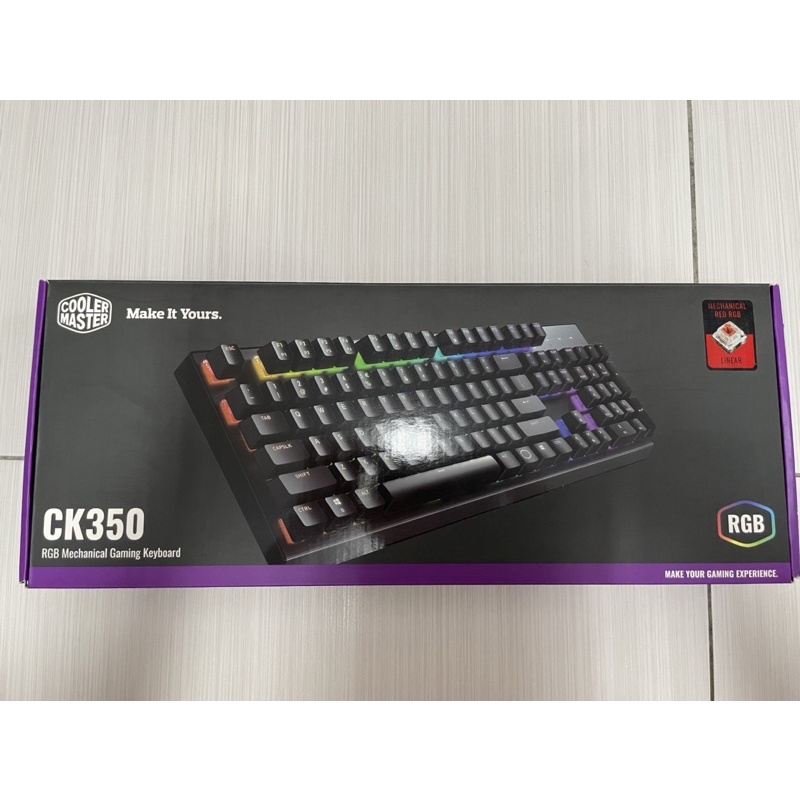 cooler master酷瑪CK350機械式鍵盤 | 蝦皮購物