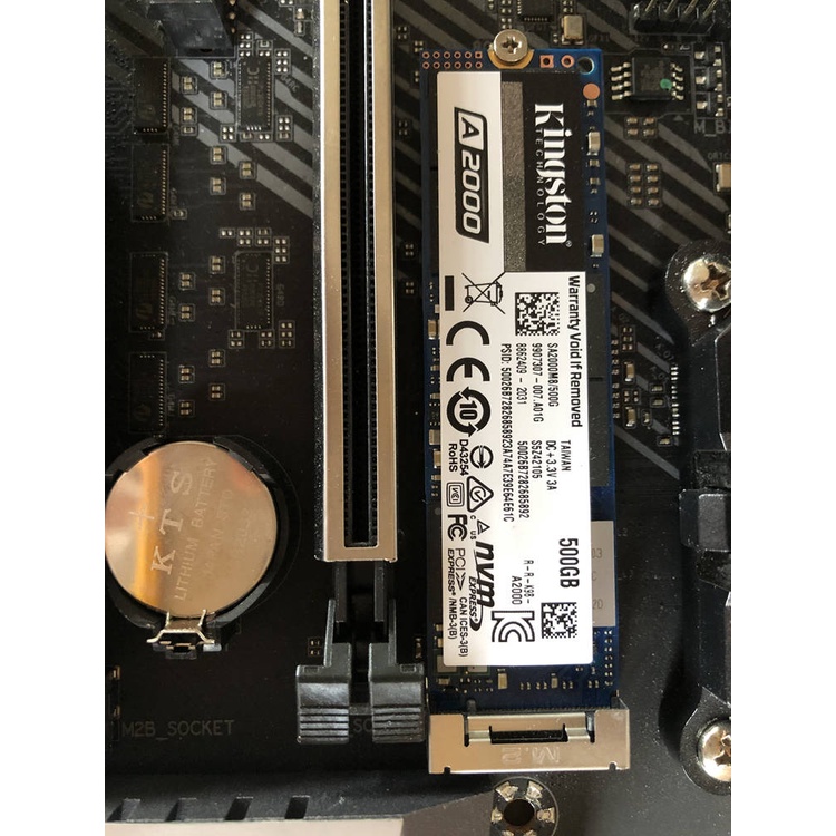 金士頓 Kingston A2000 500G SSD M.2 2280 NVMe 固態硬碟 | 蝦皮購物