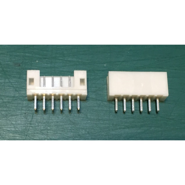 【IF】(3顆)WAFER 連接器 6P 公 180度 DIP 2.0mm connector 6pin 2mm | 蝦皮購物