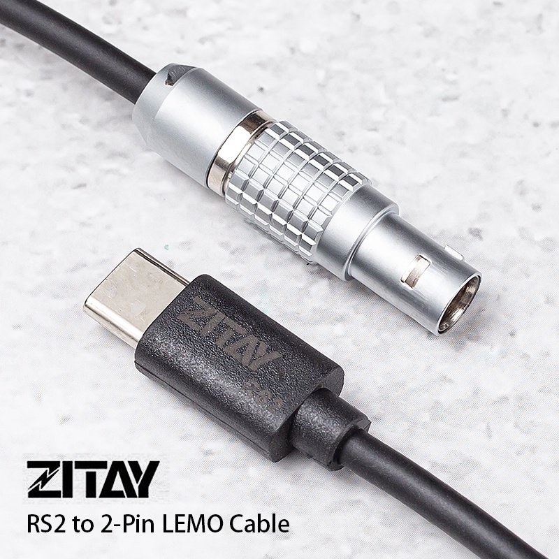 兔大叔 含稅 CCTECH 希鐵 ZITAY RS2 RS3 PRO 轉 2-Pin 60cm LEMO Cable | 蝦皮購物