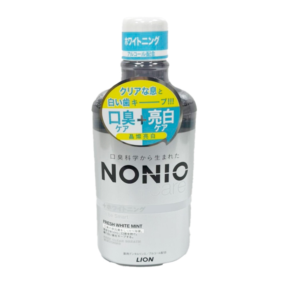 LION獅王 NONIO終結口氣漱口水晶燦亮白 600ml【Donki日本唐吉訶德】 | 蝦皮購物