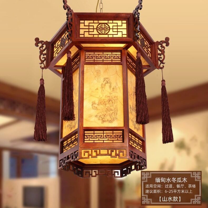 宮燈籠中式實木宮燈仿古羊皮燈籠古風宮廷涼亭寺廟古典中國風古式吊燈具燈名尚旗艦店 | 蝦皮購物