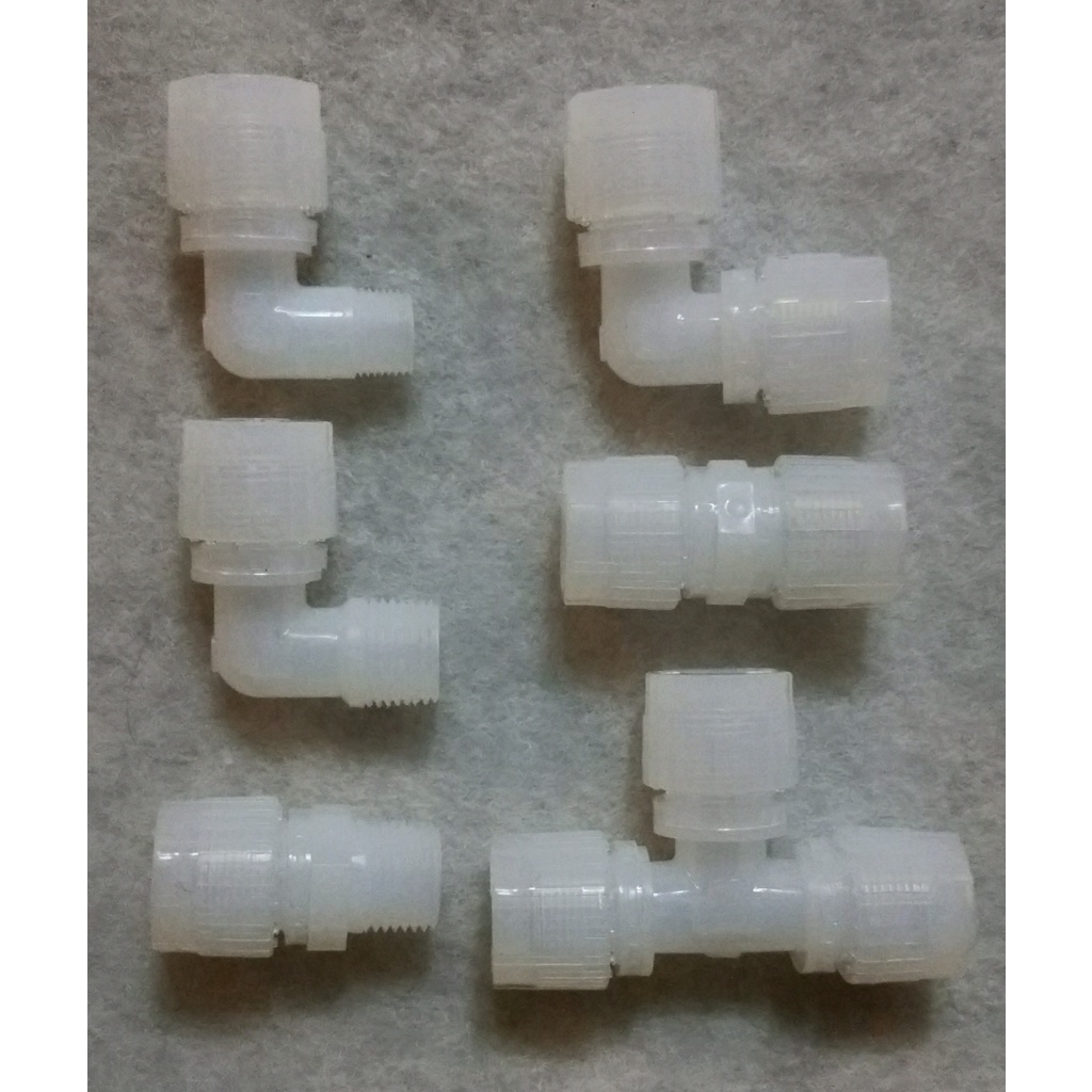 半導體光電設備專用 / SUPER-300 PILLAR PFA材質 3/8 (3分) 接頭 / 耐高溫耐酸鹼鐵氟龍接頭 | 蝦皮購物