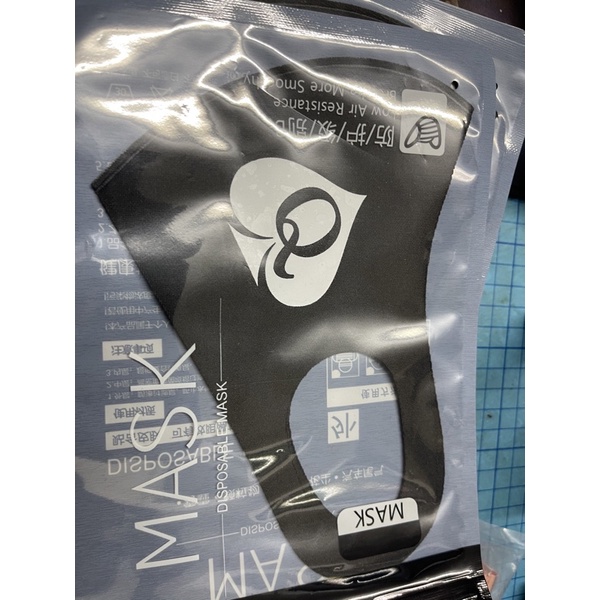 Bbc Qos 媚黑 黑桃q 冰絲口罩 蝦皮購物