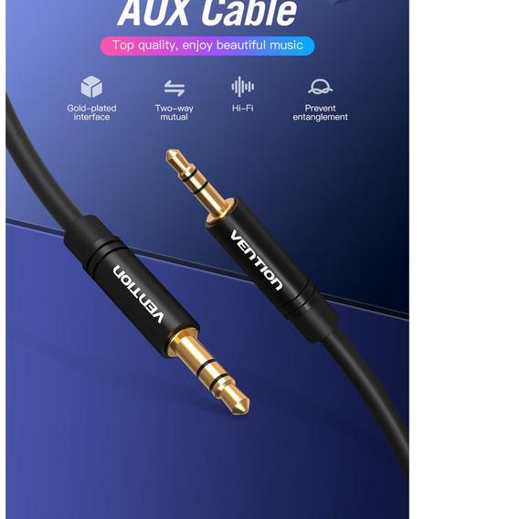 Vention BAL 0.5M 3.5mm 公頭至 2.5 公頭 Aux 音頻電纜 0.5 米 | 蝦皮購物