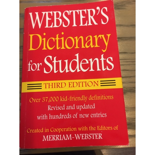 Webster’s dictionary for students | 蝦皮購物