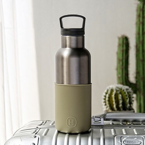 【2件9折】美國 HYDY 時尚不銹鋼保溫水瓶 480ml 鈦灰瓶 (軍綠) 保溫瓶 交換禮物 水瓶 生日禮物 | 蝦皮購物