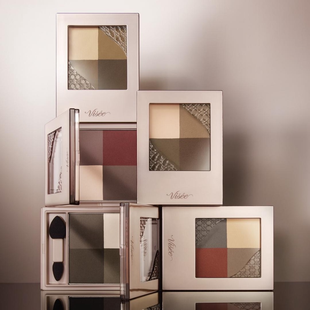 VISEE 唯霧時尚眼彩 共5色【佳瑪】BR-3 眼影 眼影盤 | 蝦皮購物