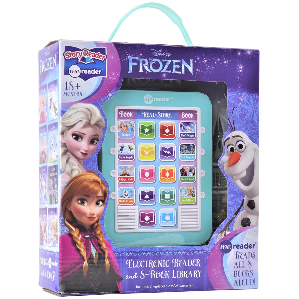 Disney Frozen Elsa, Anna, Olaf, and More! - Me Reader Electr | 蝦皮購物