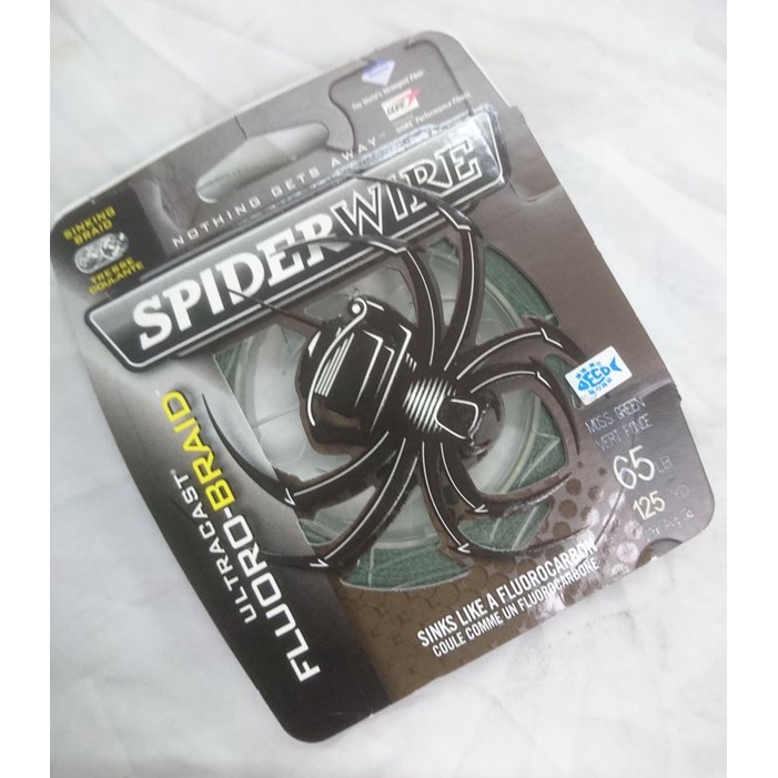 美國 蜘蛛線 SPIDERWIRE ULTRACAST FLUORO-BRAID 高比重碳纖PE線 | 蝦皮購物