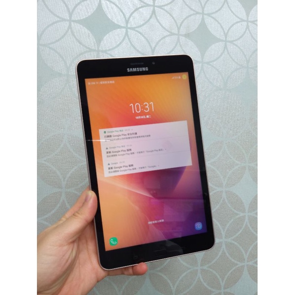三星 Samsung Galaxy Tab A 8吋 金 2G 16G WiFi + LTE | 蝦皮購物