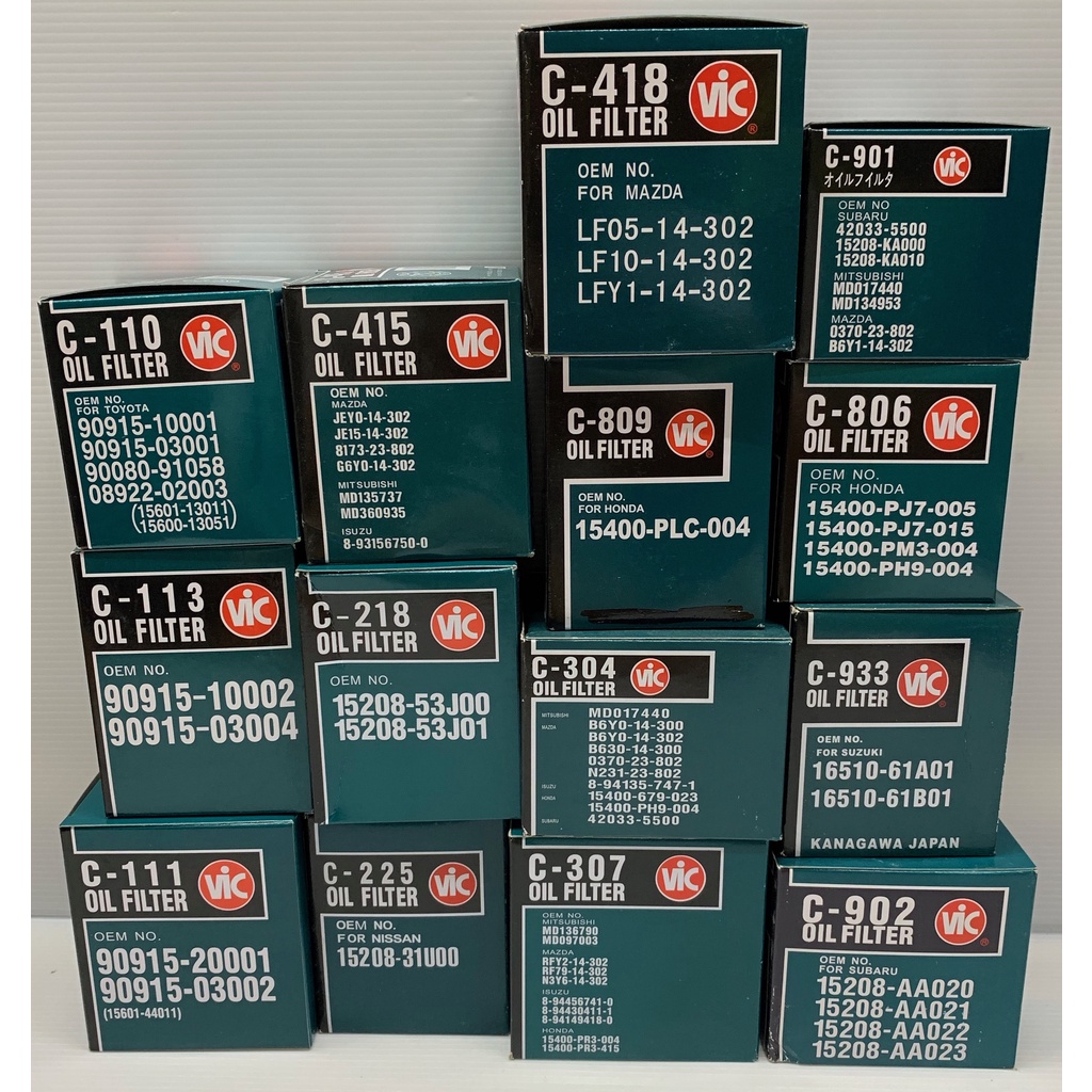 油大大 附發票 VIC 機油芯 C-110 C-111 C-113 C-118 機油濾芯 110 111 113 118 | 蝦皮購物