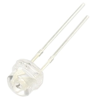 5mm 草帽 LED 二極管燈透明透明透鏡 2V 3V 20mA 明亮照明燈泡燈泡電子元件指示燈發光二極管 | 蝦皮購物