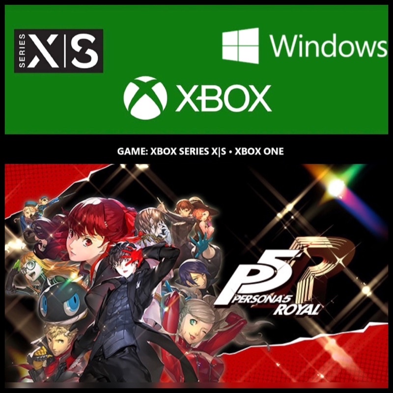 正版序號 中文 PC XBOX 女神異聞錄5 皇家版 P5R Persona 5 Royal ONE SERIES | 蝦皮購物