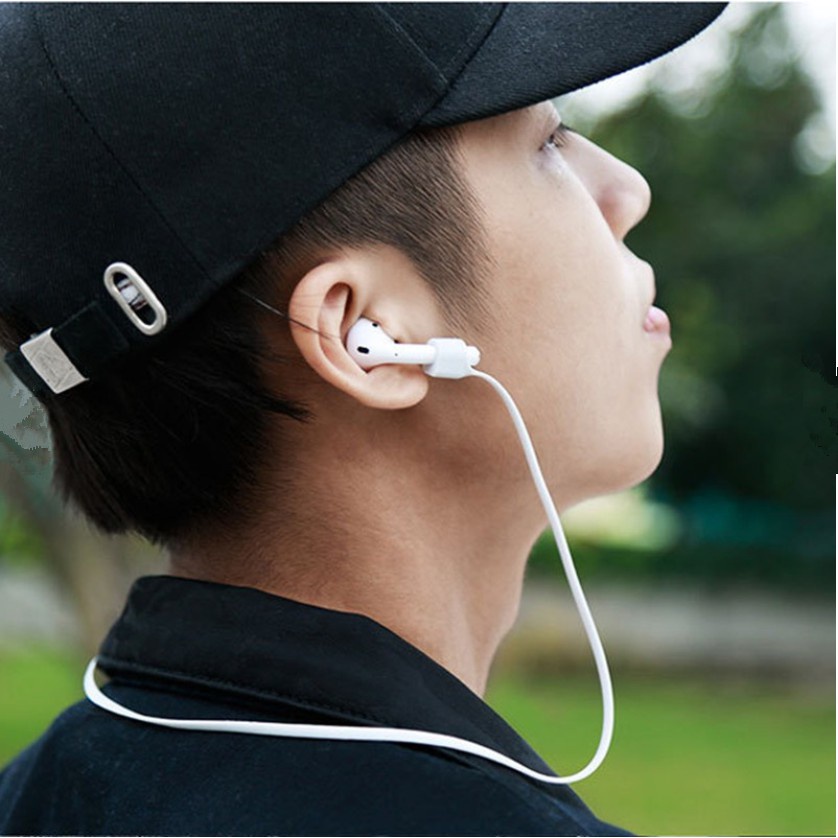 磁吸式防丟耳機掛繩 適用於airpods Pro Airpods1 2 3代 磁力耳機繩 運動矽膠防丟線 耳機線 蝦皮購物