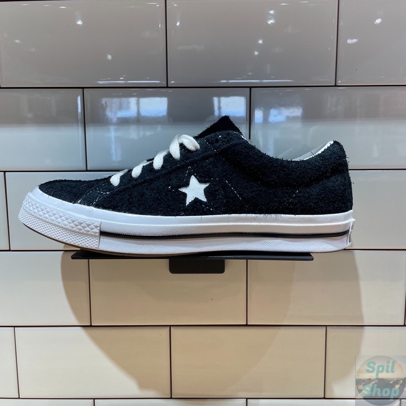 【Spil_shop】現貨 CONVERSE ONE STAR 麂皮 黑 158369C 男 女 | 蝦皮購物