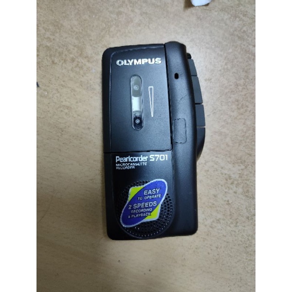 Olympus Pearlcorder S701 老式錄音機 小型錄音帶 八成新 | 蝦皮購物