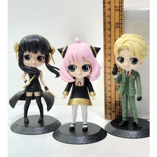 Toy FIGUREset Spy X Family Anya Loid Yor Forger QPosket 可動人偶 | 蝦皮購物