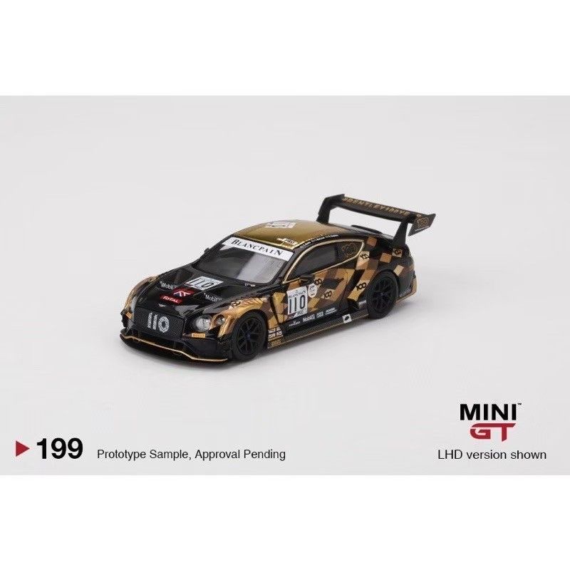 下單前先聊聊 1/64 199 Mini GT MINIGT 賓利 Bentley Continental GT3 | 蝦皮購物