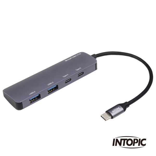 【INTOPIC】HBC-710 USB3.2 Type-C 鋁合金高速集線器 | 蝦皮購物