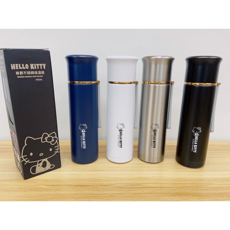 三麗鷗 Hello Kitty KT 尊爵不銹鋼保溫瓶Kitty 保溫瓶 保溫杯 環保杯 | 蝦皮購物