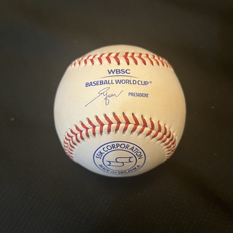 2022 WBSC U23 實戰比賽用球 照片如圖 國際棒總 | 蝦皮購物