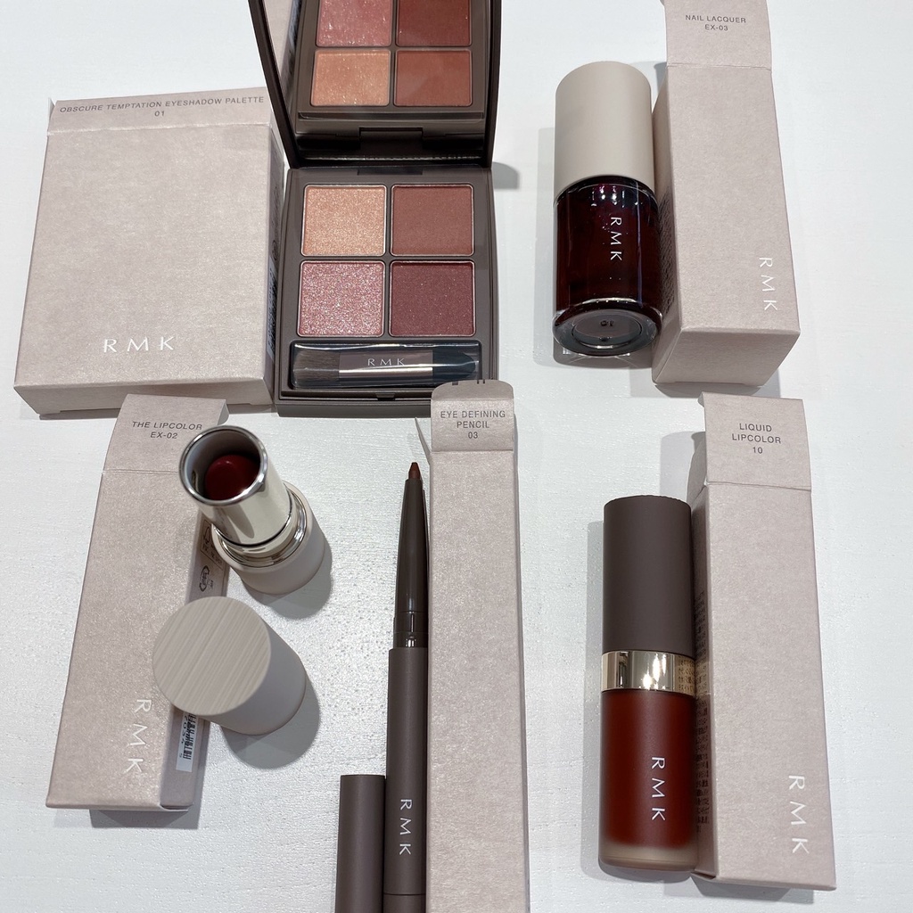 RMK 2022秋彩 朦朧引力眼影盤 色號01/立體深邃眼線筆/瑩柔潤透口紅/指甲油/唇釉 | 蝦皮購物