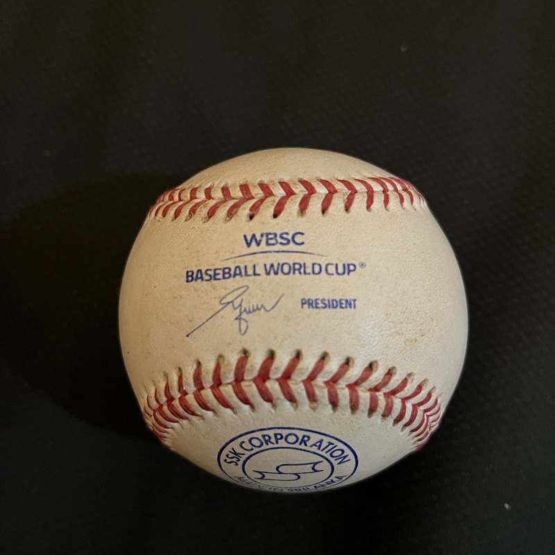 2022 WBSC U23 實戰比賽用球 照片如圖 國際棒總 | 蝦皮購物