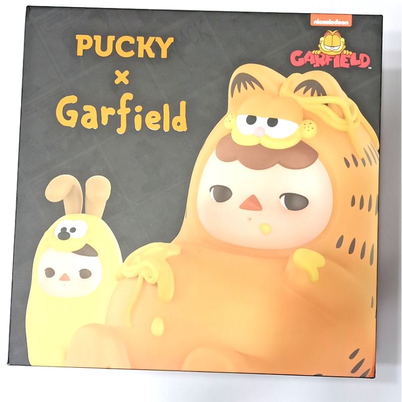 【盒玩】款式--畢奇×加菲爾 手辦 /Pucky/Garfield/加菲貓 | 蝦皮購物