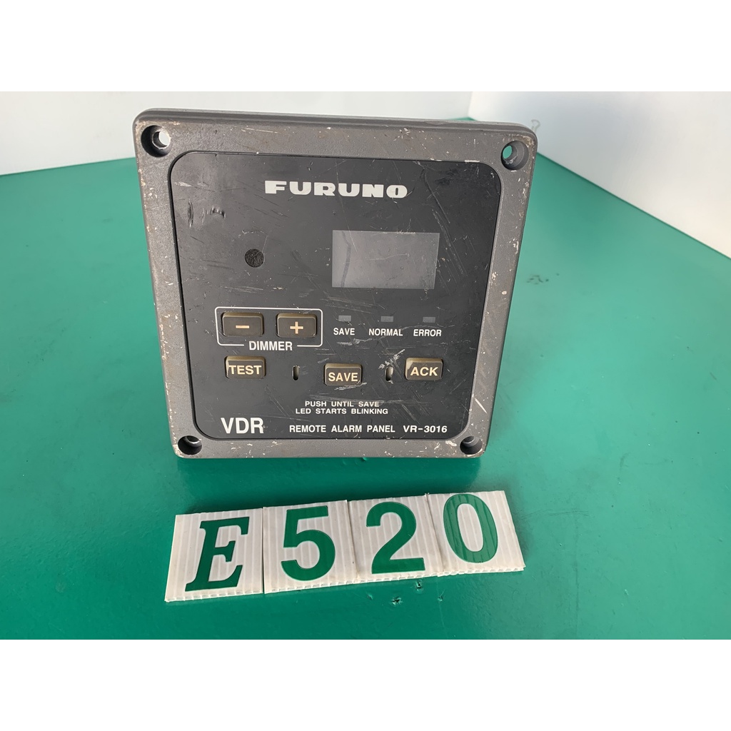 【有中-日本外匯品】古野 遠程報警面板 FURUNO VR-3016 (未測試,現狀賣){E520} | 蝦皮購物