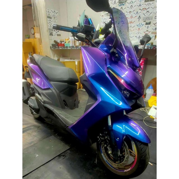 KRV變色龍彩繪貼膜犀牛皮MMBCU,DRG,FORCE,SMAX | 蝦皮購物