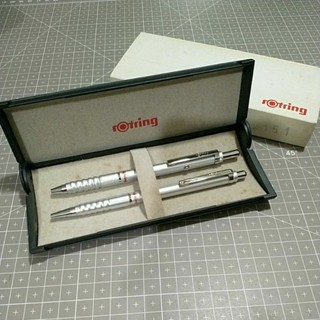 德國製 rOtring 400 自動鉛筆 原子筆 對筆 | 蝦皮購物