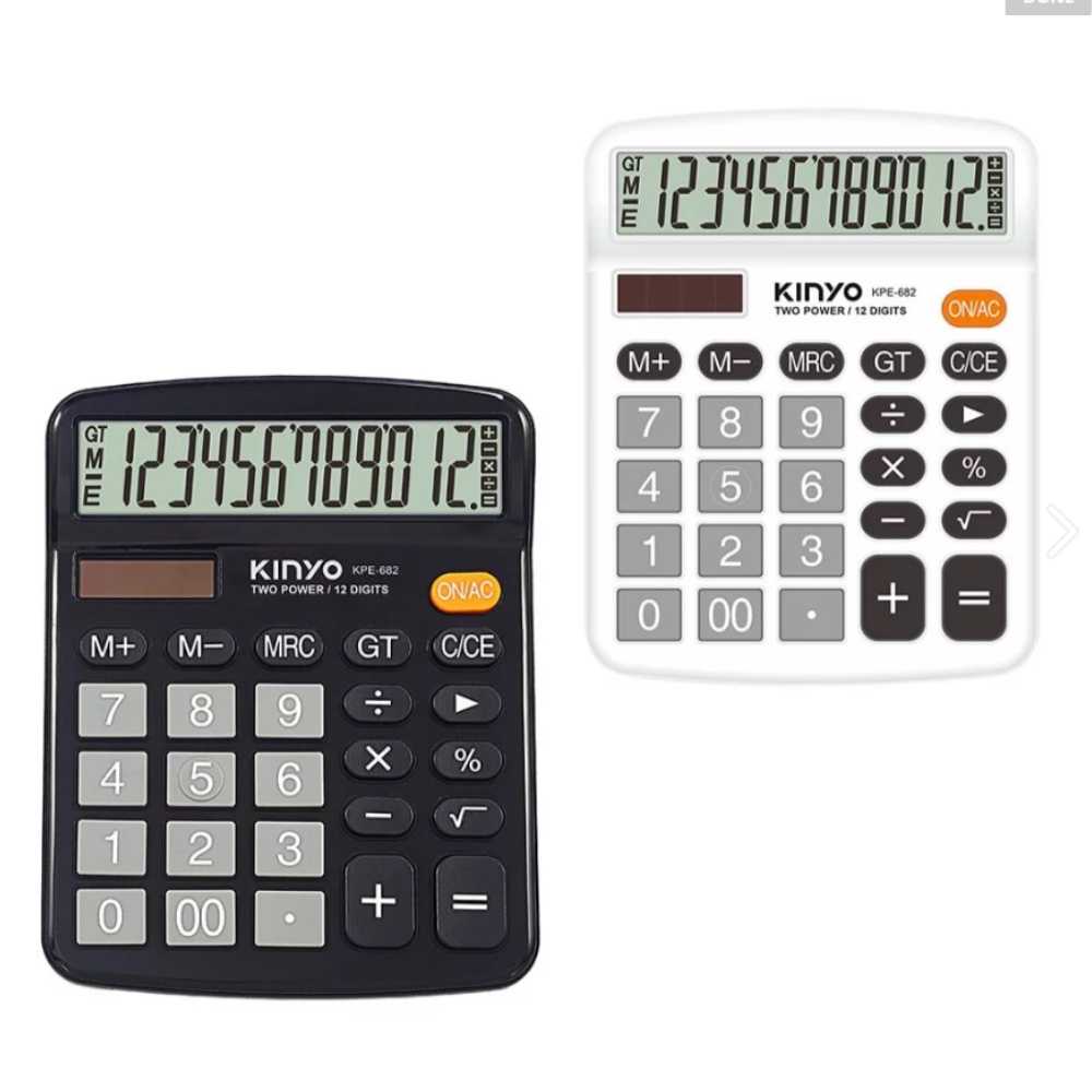 【KINYO】12位元計算機 (KPE-682) | 蝦皮購物