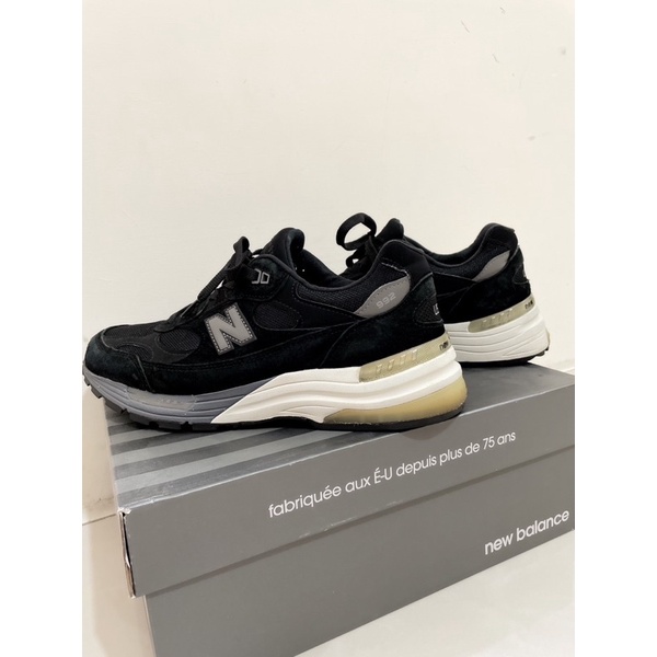 New Balance M992 BL 美製 黑白/二手商品 | 蝦皮購物