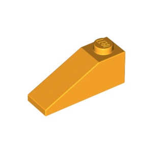 [樂磚庫] LEGO 4286 斜形 基本型 亮橘色 1x3(25°) 6131583 | 蝦皮購物