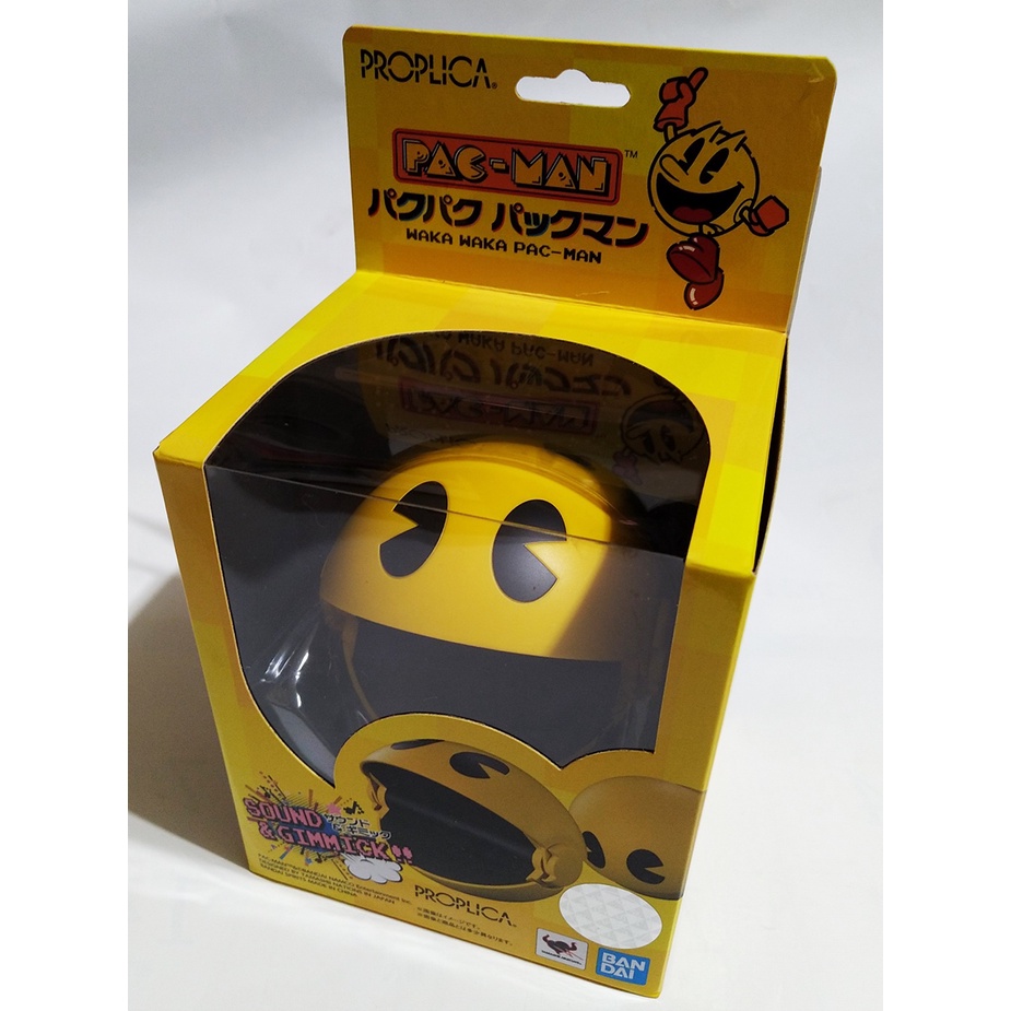 公仔系列 萬代 Proplica 80年代電玩遊戲角色 Pac Man Waka Waka Pac Man小精靈 蝦皮購物