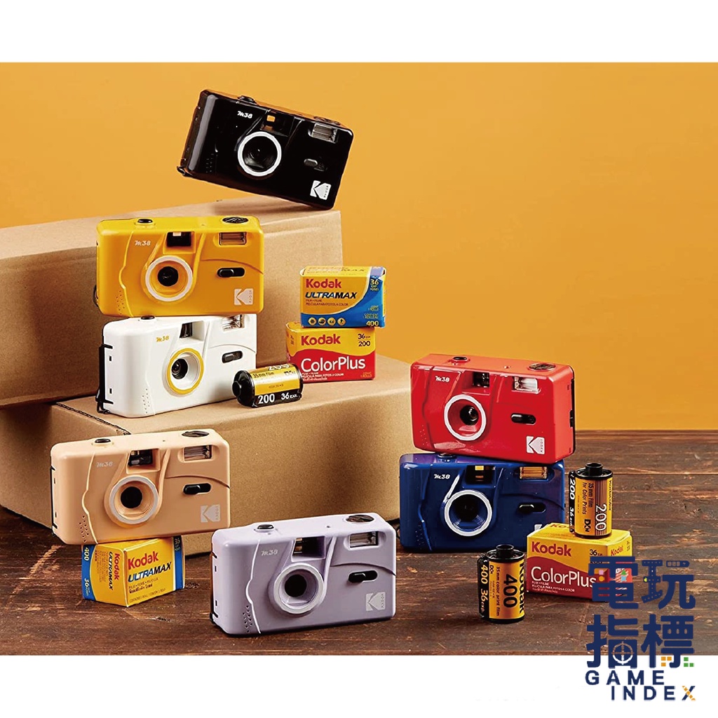【電玩指標】十倍蝦幣 Kodak 柯達 M38 Film Camera 底片相機 多色可選 閃光加強 底片 相機 蝦皮購物