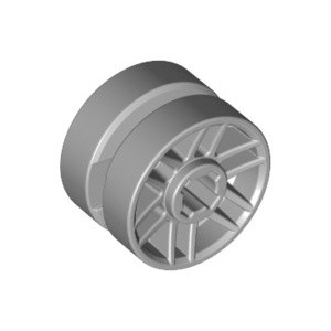 [樂磚庫] LEGO 11208 載具 輪框 淺灰色 Ø14.6x9.9 6029209 | 蝦皮購物