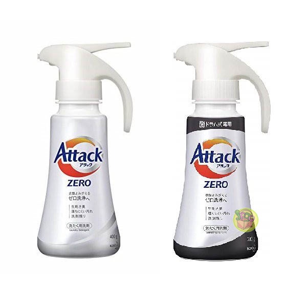 【JPGO】日本製 花王kao Attack Zero 單手按壓式濃縮洗衣精 | 蝦皮購物