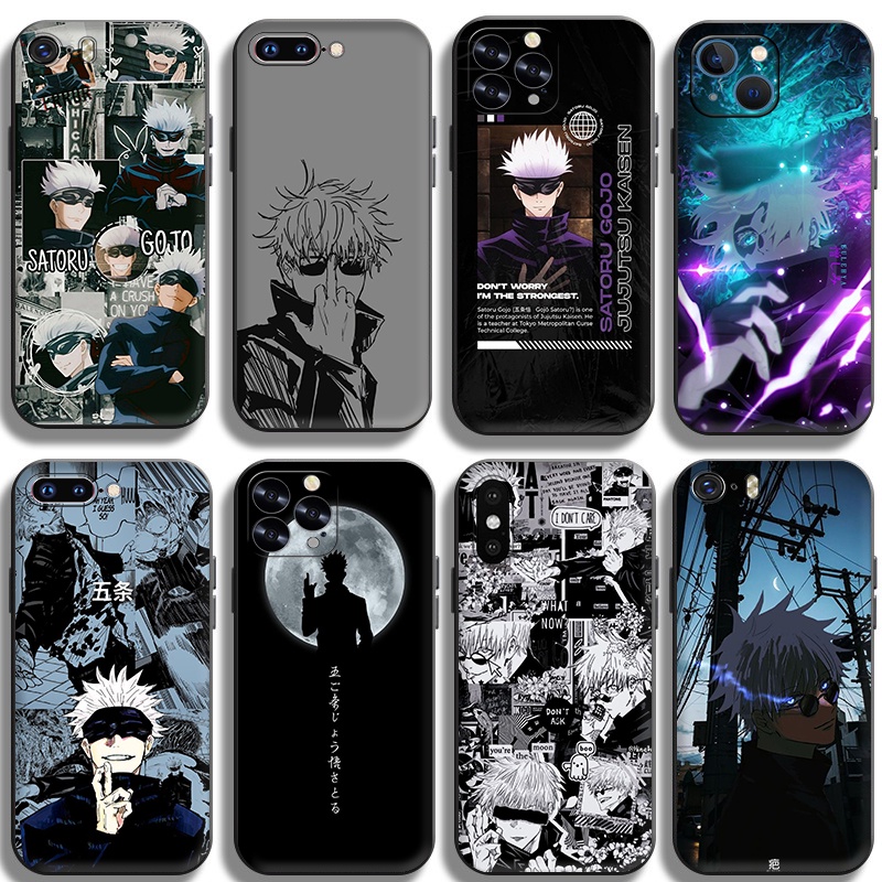 IPhone 5 5s SE 6s 6 7 8 Plus X XS jujutsu Kaisen Gojo 全新矽膠手機 | 蝦皮購物