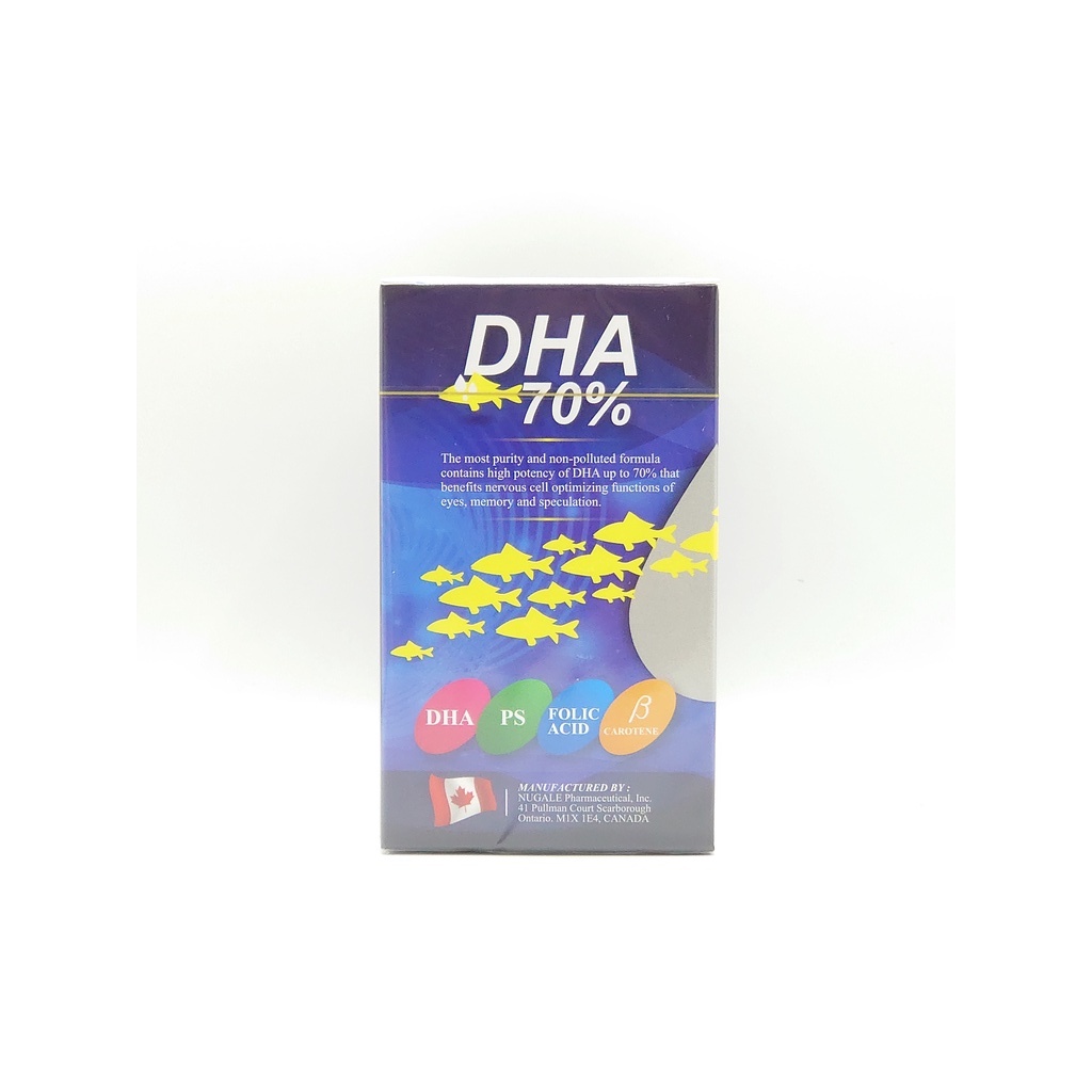力泰 諸葛因子魚眼窩油DHA70%軟膠囊 100粒/盒【詠晴中西藥局】加拿大進口 | 蝦皮購物
