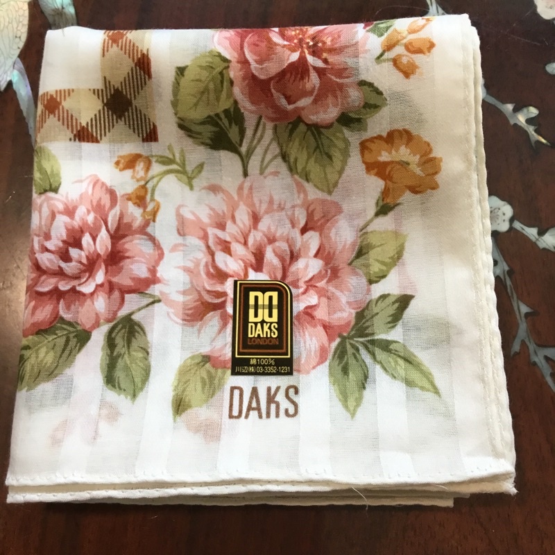 日本名牌手帕DAKS | 蝦皮購物