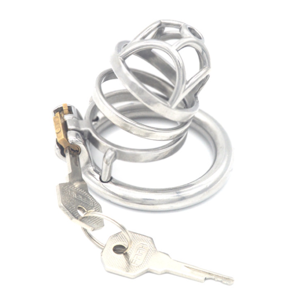 【花花18禁情趣BDSM】FRRK不鏽鋼CB貞操鎖 陰莖束縛 調教 防勃起出軌禁慾 透氣鳥籠 CB6000 | 蝦皮購物