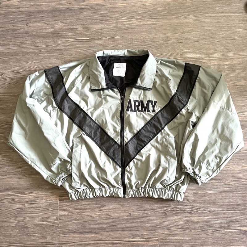【現貨尺寸S-L】美軍公發US ARMY IPFU Jacket 美軍公發 體能訓練服（陸軍灰）外套 夾克 | 蝦皮購物