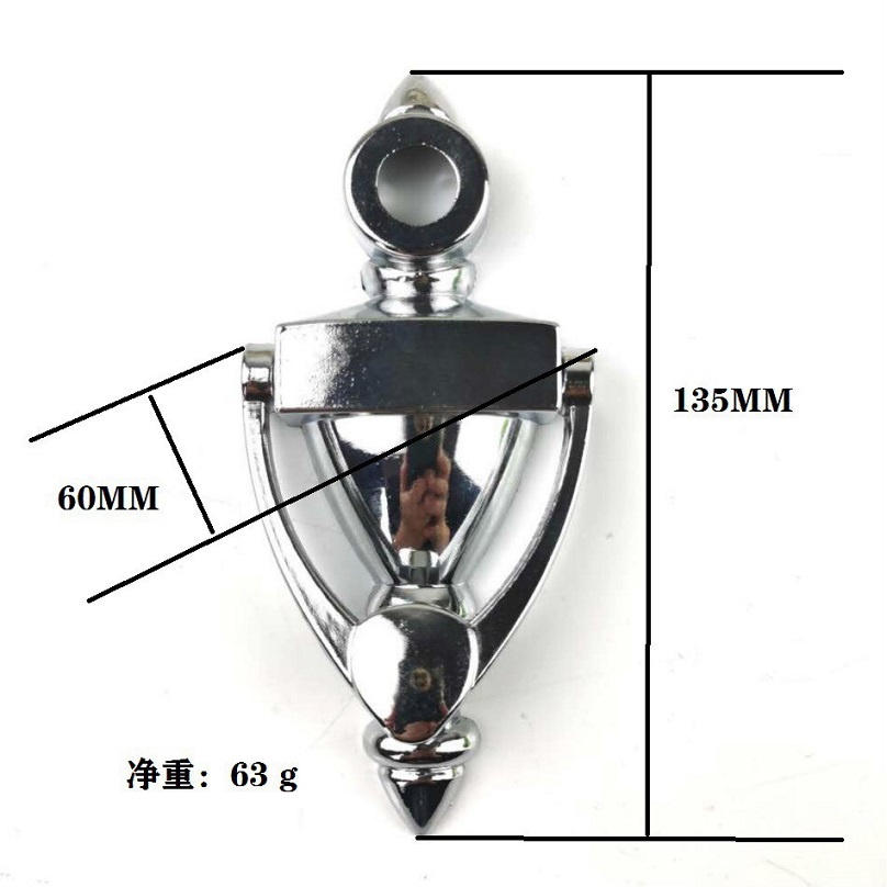 【susumy】鋅合金敲門器 可搭配14mm貓眼 拉環敲門器 敲門器 門扣 拉環 | 蝦皮購物