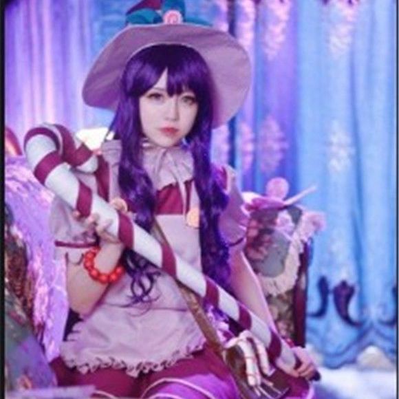 加急免運 台灣直送 cosplay服裝LOL英雄聯盟cos lulu露露cos璐璐糖果女巫COS服裝 | 蝦皮購物