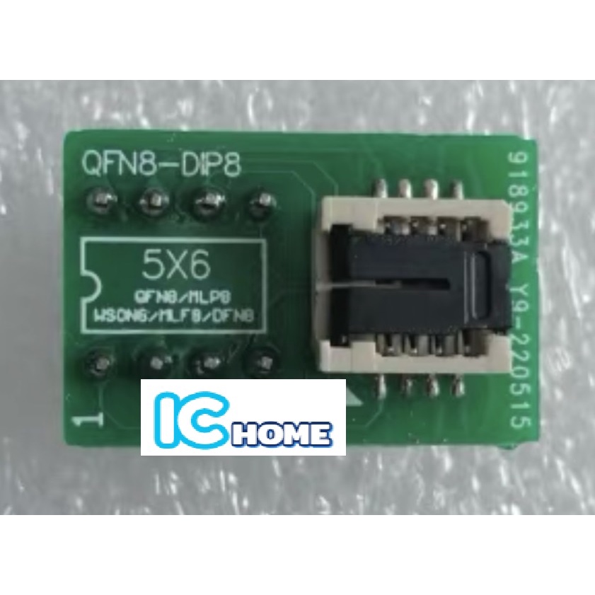 ICHOME QFN8 5x6 DIP8 WSON8 MLF8 DFN8 另有6x8 Flash 燒錄座 現貨 | 蝦皮購物