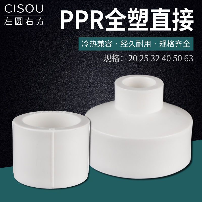 *DSGS.20/25/32/40/50/63PPR直接頭異徑變徑PPR直接轉4分6分1寸PPR水管 | 蝦皮購物